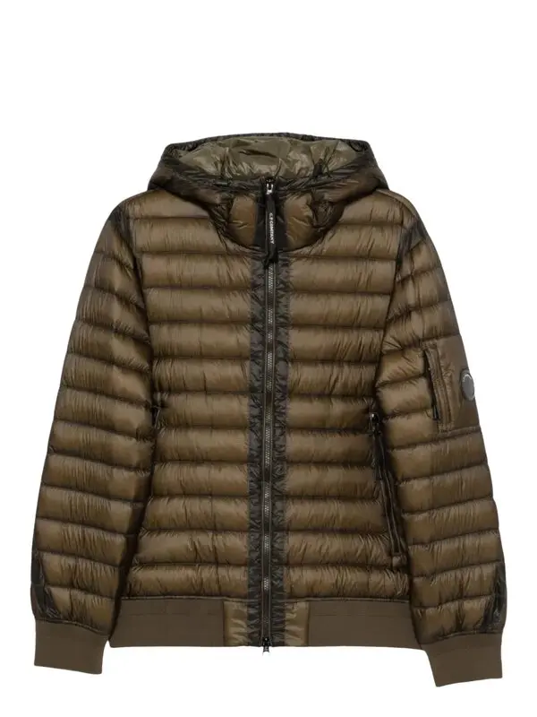 C.P. COMPANY C. P. Company Mini Quilted Down Coat - Green