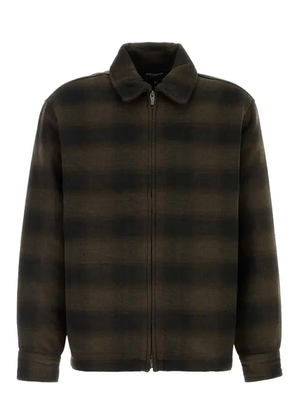 Carhartt Work In Progress Embroidered Flannel Alton Jacket - Checked