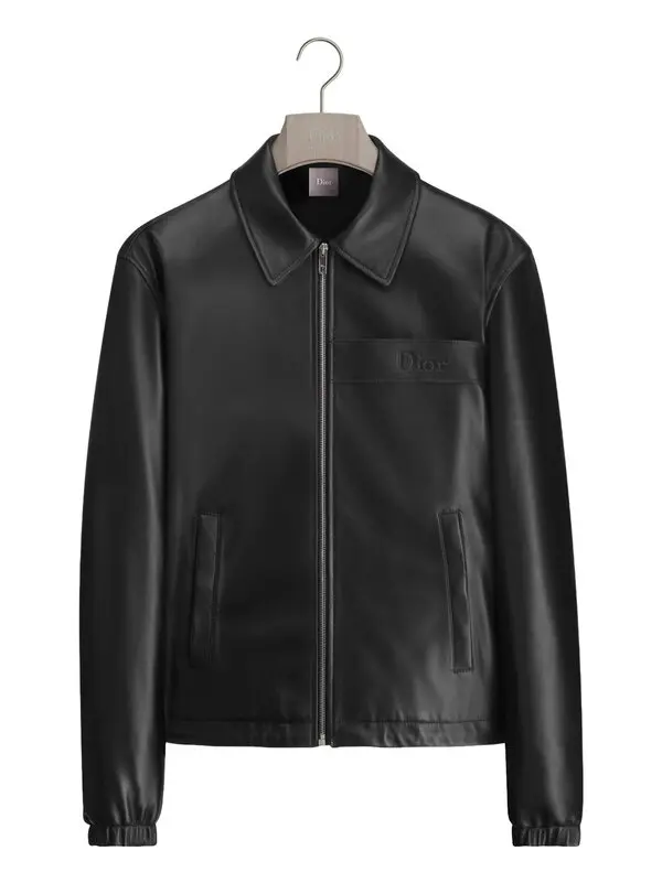 Dior Classic Leather Jacket - Black