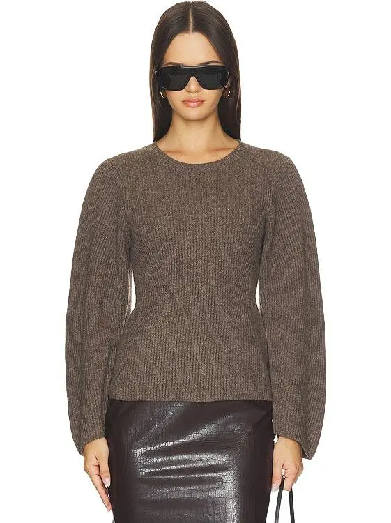 BY MALENE BIRGER Bianca Pullover In Grey - Fosil