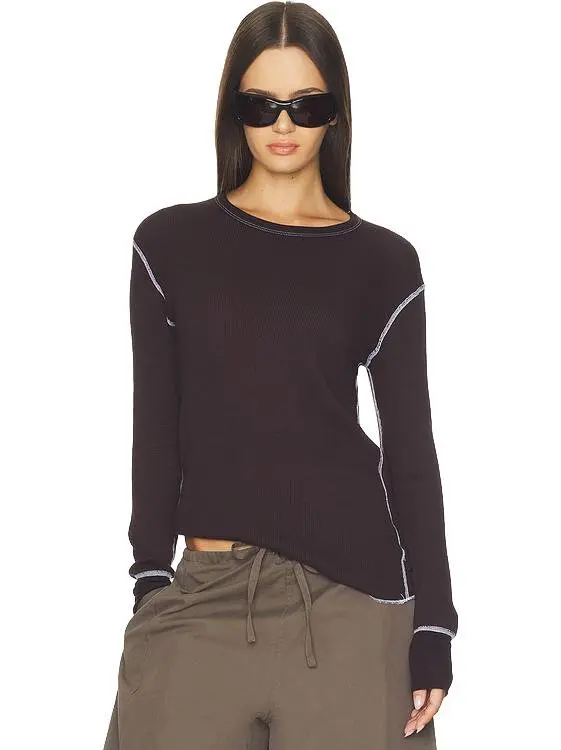 FREECITY Superyumm Thermal Top - Chocolate