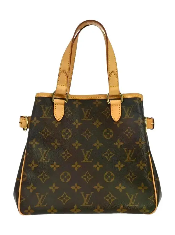 LOUIS VUITTON 2005 Monogram Batignolles Tote Bag - Brown