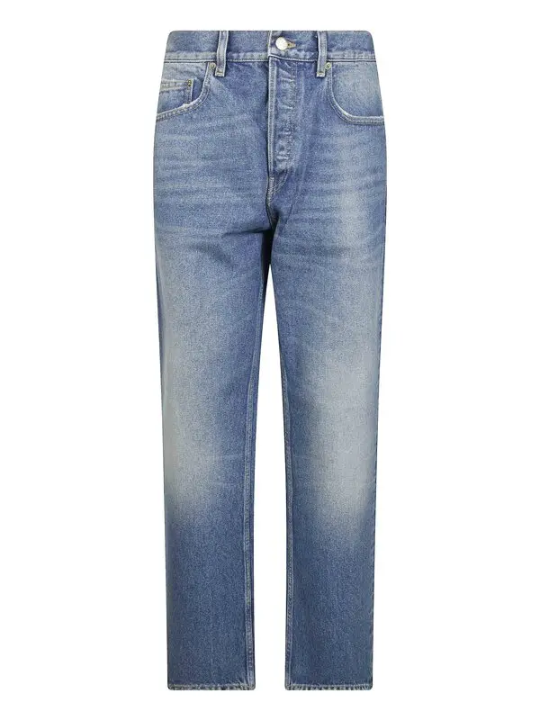 GOLDEN GOOSE Skate Loose Washed Jeans - Blu