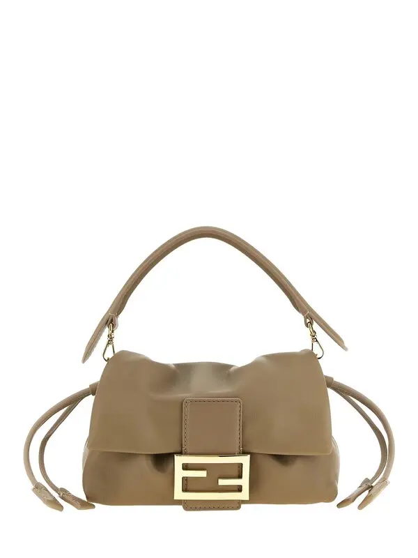 Fendi Baguette® 26424 Canvas Shoulder Bag - Cream