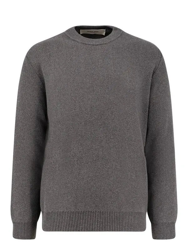 GOLDEN GOOSE Davis Ribbed Cotton Sweater - Multicolor