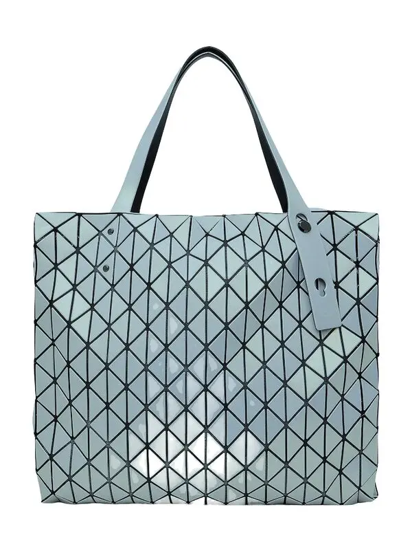 Issey Miyake Row Metallic Shoulder Bag With Triangular Pattern - Multicolor