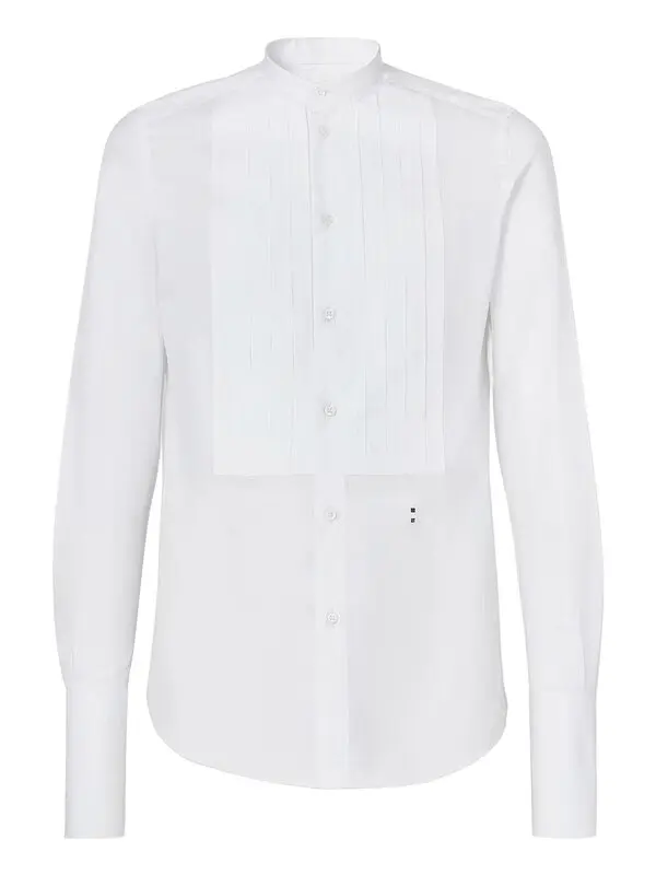 Fendi Slim Fit Poplin Shirt - Multicolor