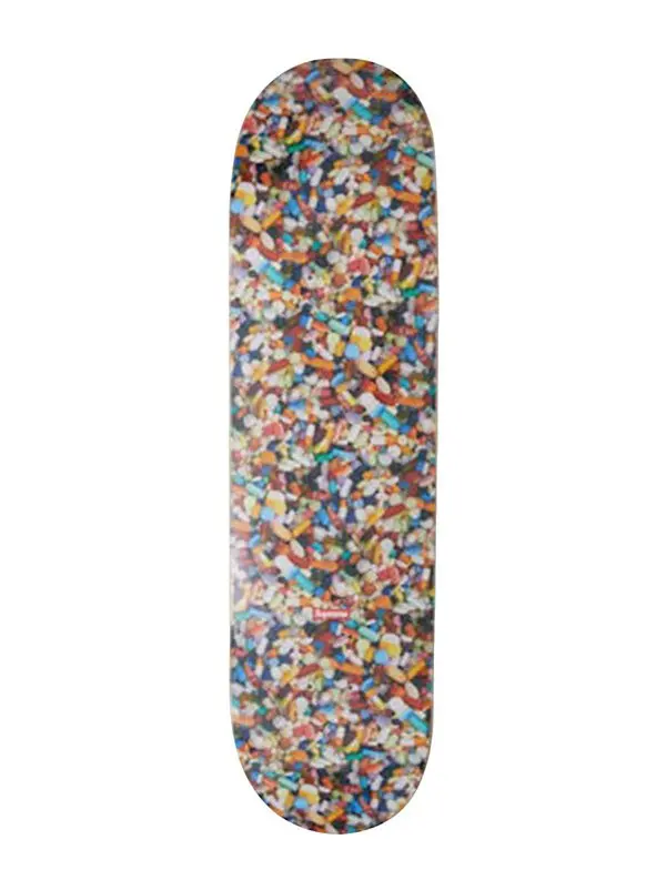 Supreme Pills Skateboard Deck - Multicolor