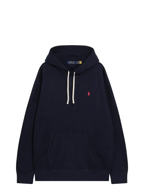 Polo Ralph Lauren Logo Pullover Hoodie - Blue