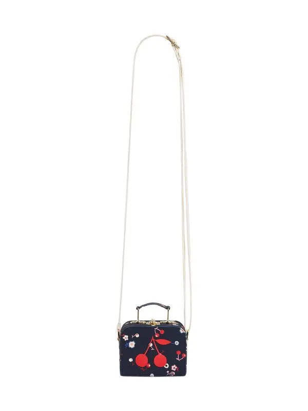 Bonpoint Aimane Mini Printed Canvas Suitcase - Multicolor