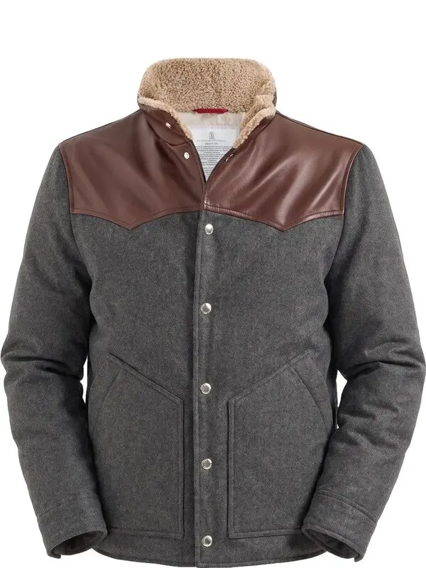 Brunello Cucinelli Padded Jacket - Multicolor