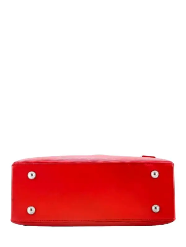 LOUIS VUITTON Kleber Handbag Epi Leather Pm Tote Bag - Red