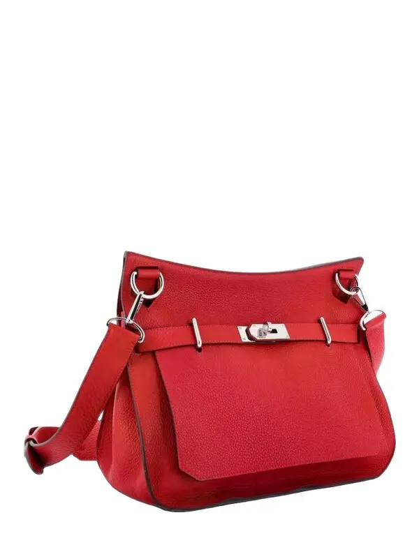 Hermès Jypsiere Bag Clemence 31 Crossbody Bag - Red