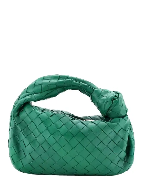 Bottega Veneta Bv Jodie Intrecciato Nappa Mini Hobo Bag - Parakeet