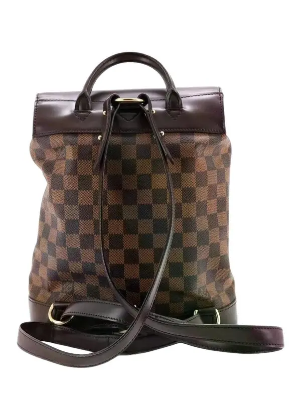 LOUIS VUITTON Soho Damier Backpack - Brown
