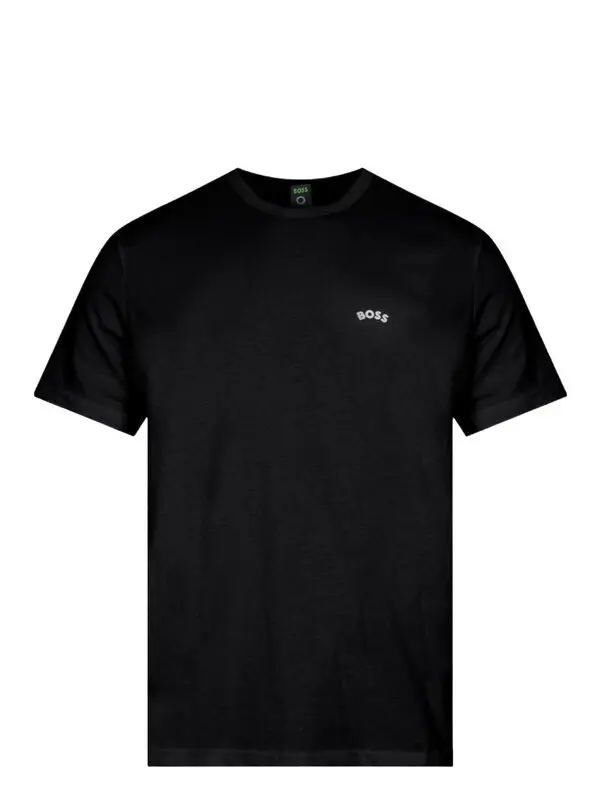 Hugo Boss Curved Logo Crewneck T-shirt - No