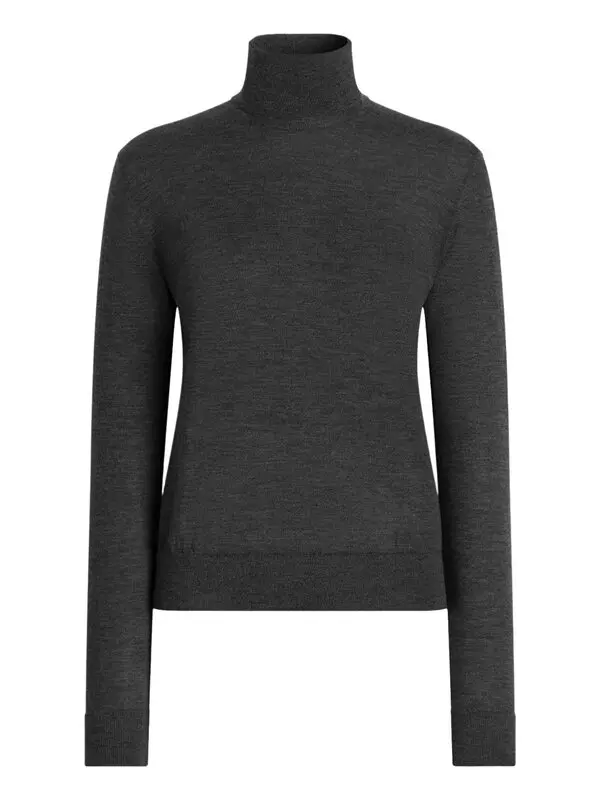 Dolce & Gabbana Roll-neck Sweater - Grey