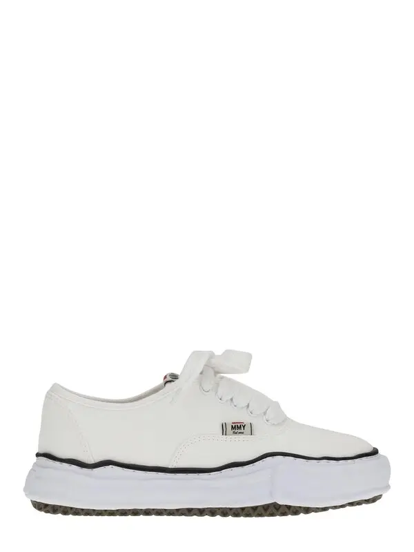 Mihara Yasuhiro Cotton Sneakers - White