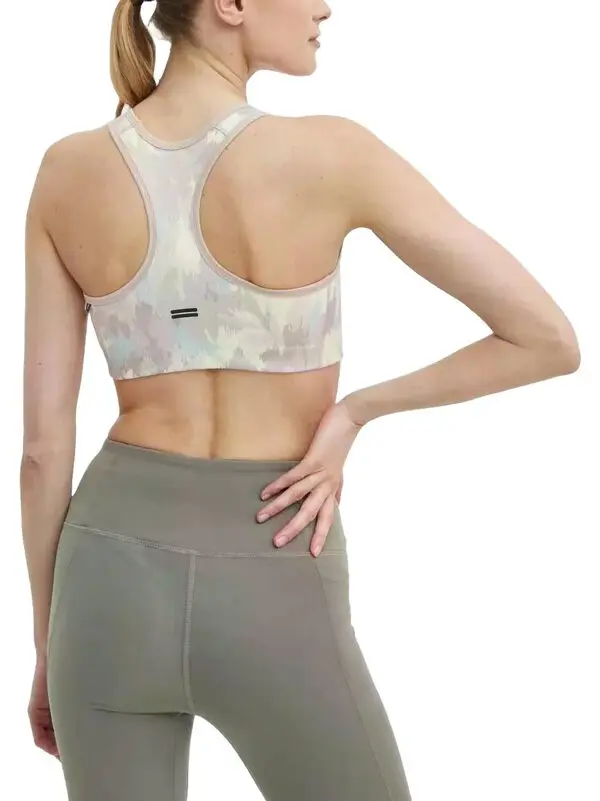 PICTURE ORGANIC CLOTHING Abstract-print Racerback Sports Bra - Multicolour
