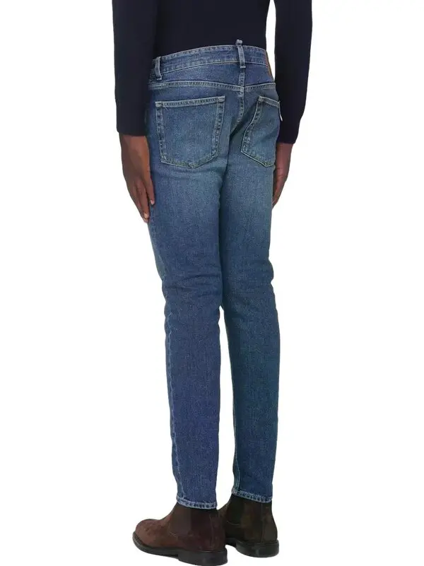 SIVIGLIA Faded Slim-fit Jeans - Blue