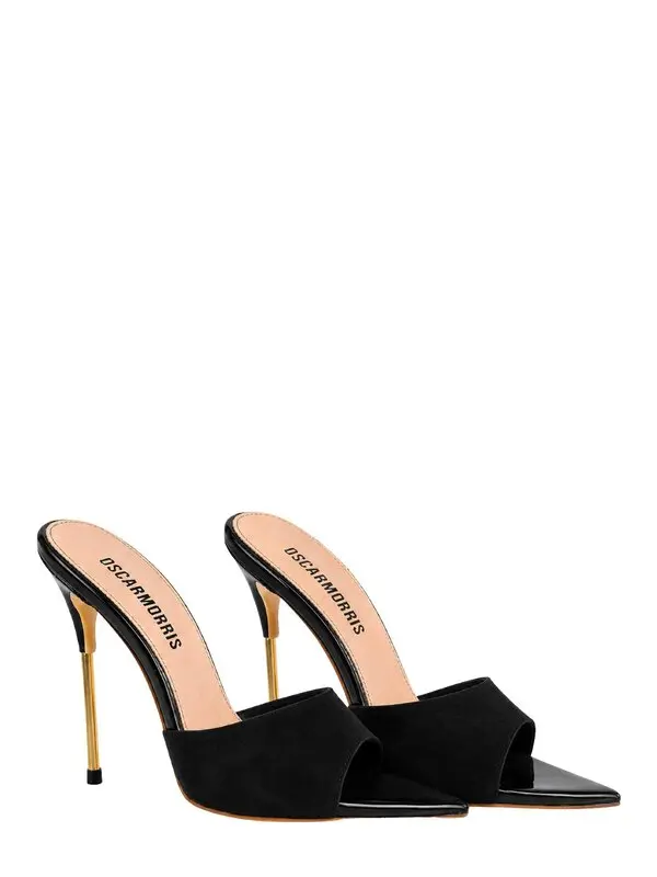 OSCARMORRIS Carrie Suede - Black