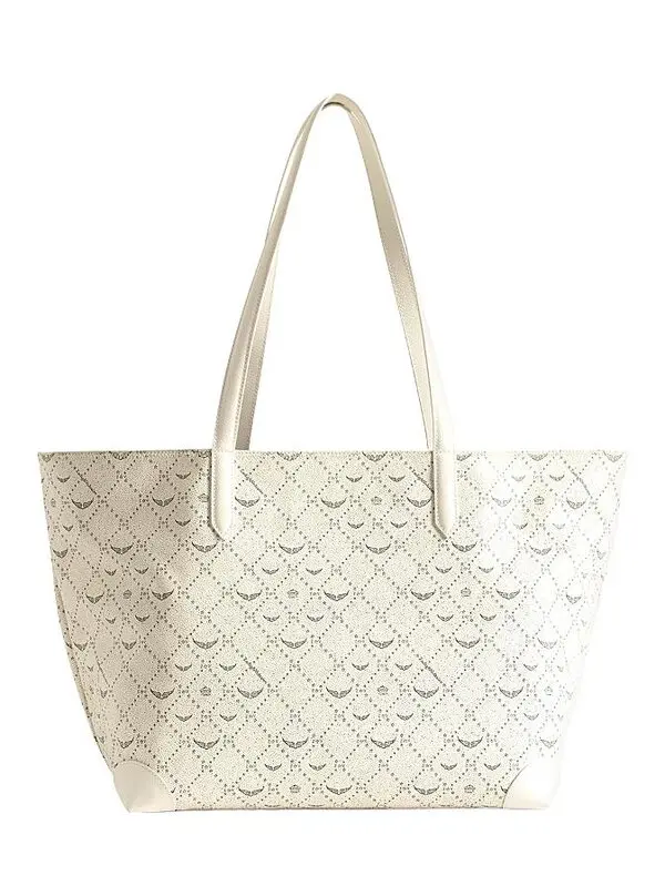 Zadig&Voltaire Z Monogram Print Shopper Tote - Flash