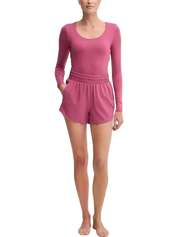 Under Armour Long-sleeve Bodysuit - Pink