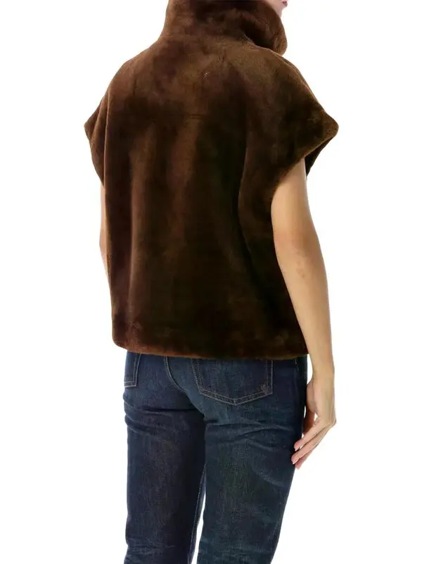 URBANCODE Vegancode Reversible Faux-fur Jacket - Brown