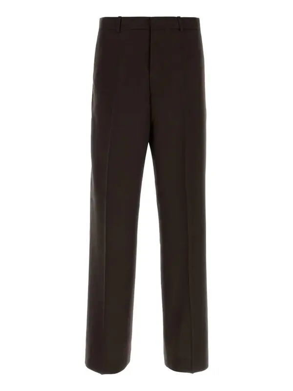 MAISON MARGIELA Dark Wool Pant - Brown