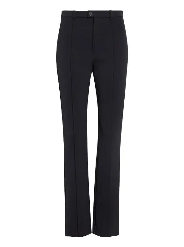 JAMIE HALLER The Riding Pant Stretch Narrow Leg Pants - Black