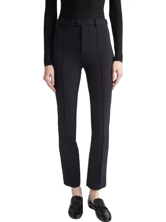 JAMIE HALLER The Riding Pant Stretch Narrow Leg Pants - Black