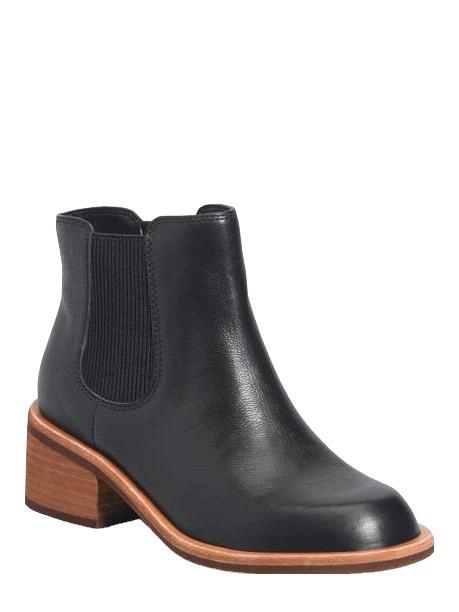 Kork-Ease® Jovi Leather Chelsea Boot - Black Leather
