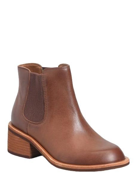 Kork-Ease® Jovi Leather Chelsea Boot - Brown Leather