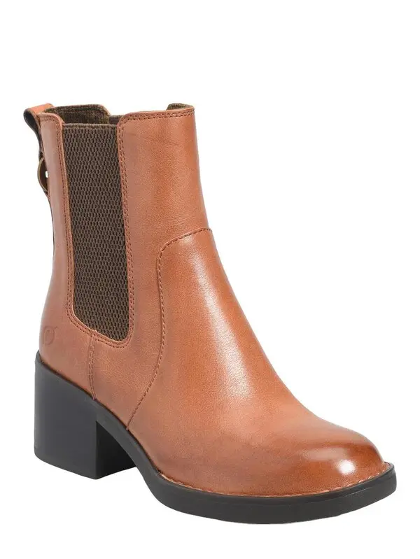 BØRN Vivia Bootie - Tan Leather
