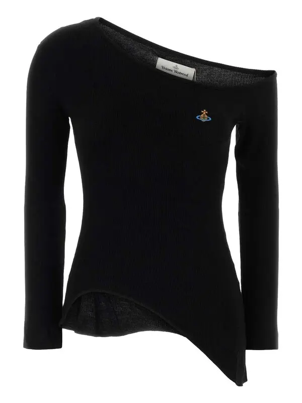 VIVIENNE WESTWOOD Stretch Viscose Orgy T-shirt - Black