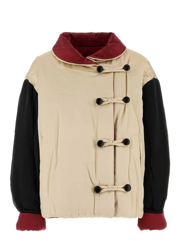 Isabel Marant Étoile Silk Bleza Reversible Padded Jacket - Multicolor