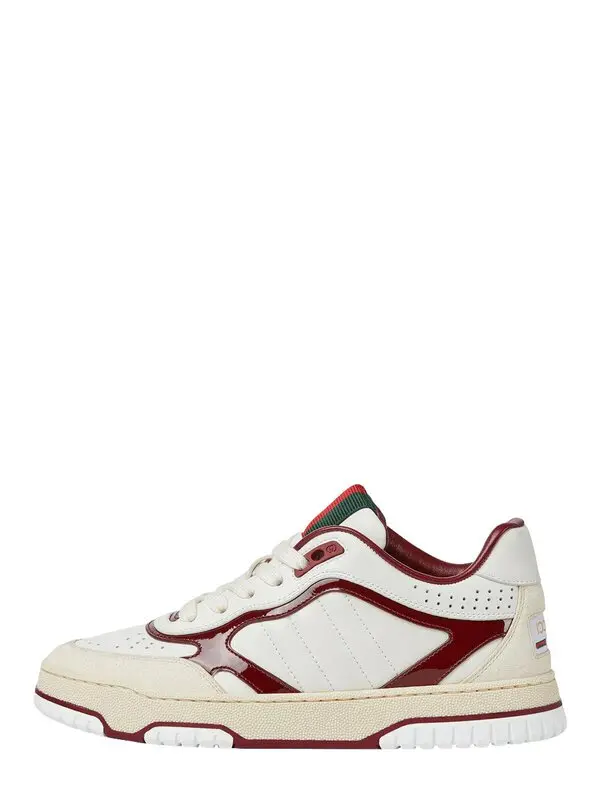 Gucci Reweb Sneaker 'white Rosso Ancora - White/rosso Ancora