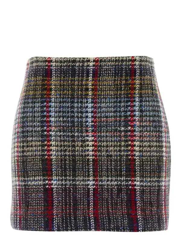 Missoni Embroidered Wool Mini Skirt - Multicolor
