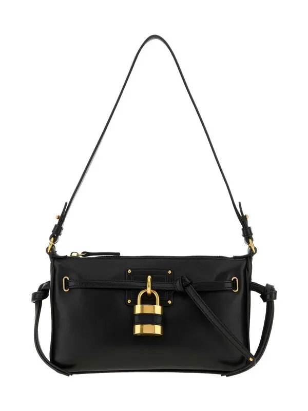 Chloé Nappa Leather Mini Paddington Sling Shoulder Bag - Black