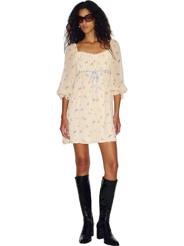 REFORMATION Daisy Dress Lace - Multi