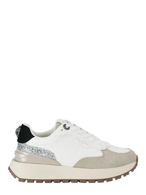 Kurt Geiger Metro Faux-leather Trainers - White/oth
