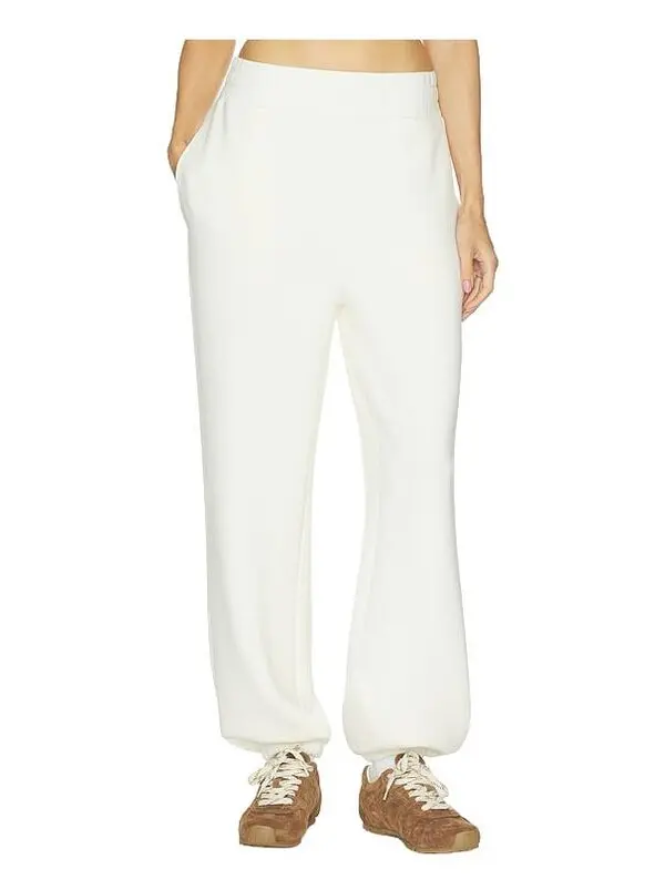 Varley The Classic Cuff Pant 25 In Ivory - Pristine