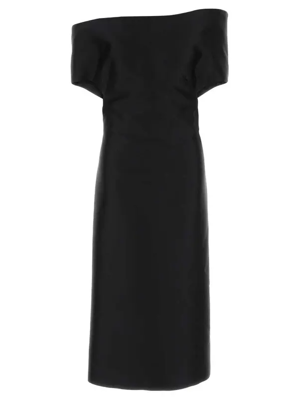 JIL SANDER Taffeta Dress - Black