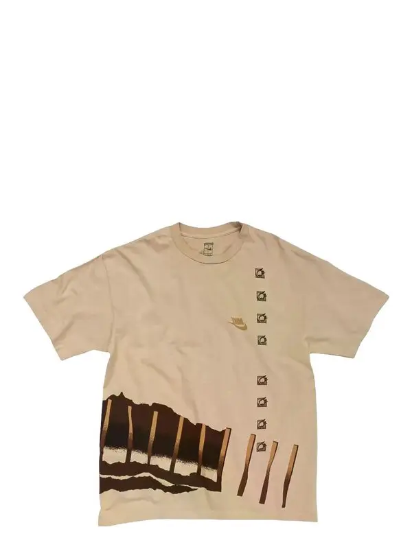 TRAVIS SCOTT X Nike Cj Slice T-shirt - Neutrals