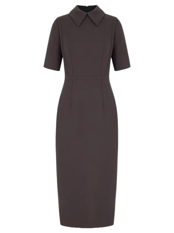 EMILIA WICKSTEAD Valletta Dress - Chocolate