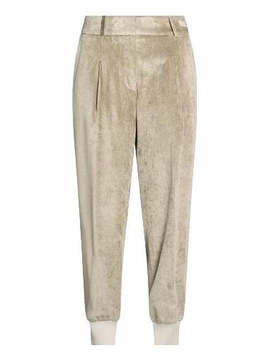 Peserico Pants Size Viscose, Elastane - Light Grey