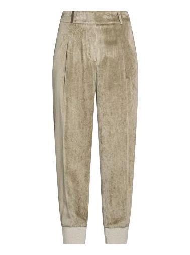 Peserico Pants Size Viscose, Elastane - Sage Green