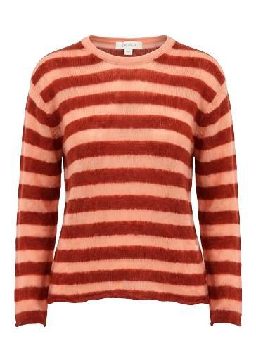 Crossley Sweater Size Mohair Wool, Virgin Wool, Polyester - Rust