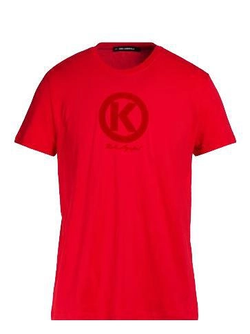 Karl Lagerfeld T-shirt Size Organic Cotton - Red