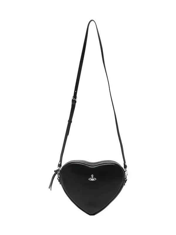 VIVIENNE WESTWOOD Borsa A Tracolla Alexa Heart - Black